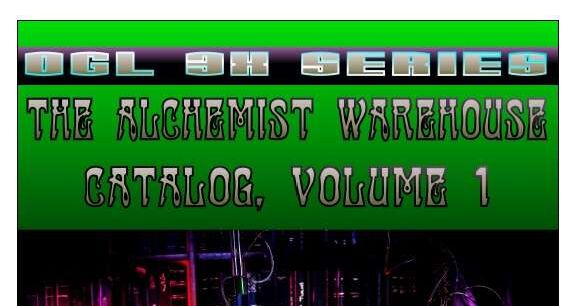 The Alchemist Warehouse Catalog, Vol. 1 | RPG Item | RPGGeek