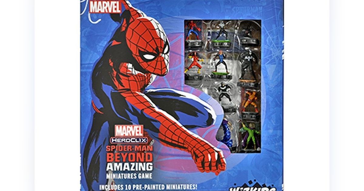 Marvel HeroClix: Spider-Man Beyond Amazing Miniatures Game | Board Game ...
