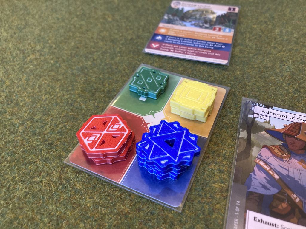Made some 3d printed tokens | Earthborne Rangers