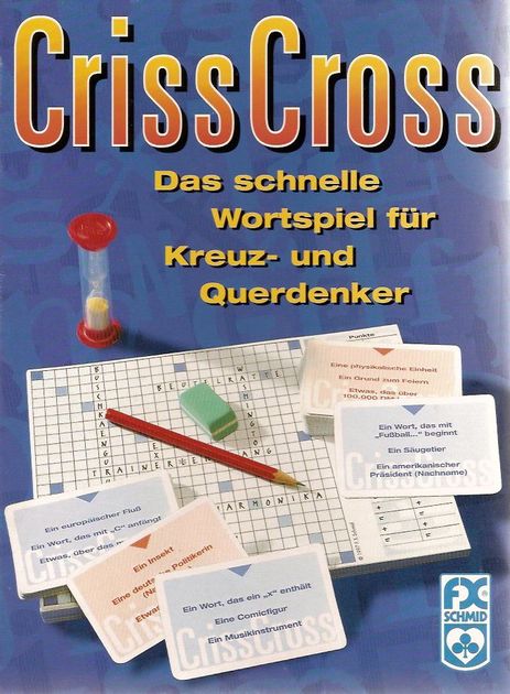 Criss Cross | Board Game | BoardGameGeek