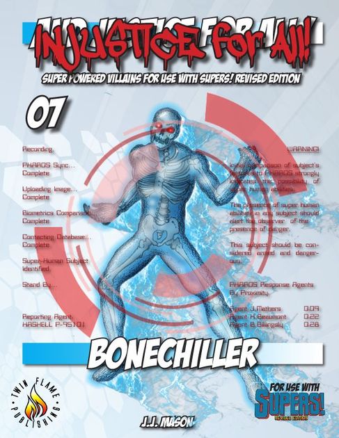 Injustice for All! 07: Bonechiller | RPG Item | RPGGeek