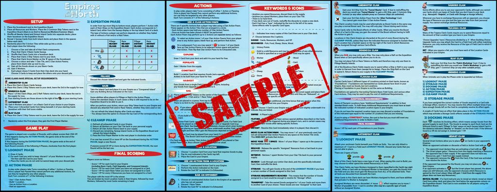 ACTION ANDY - EMPIRES OF THE NORTH with expansions Complete Compact ...