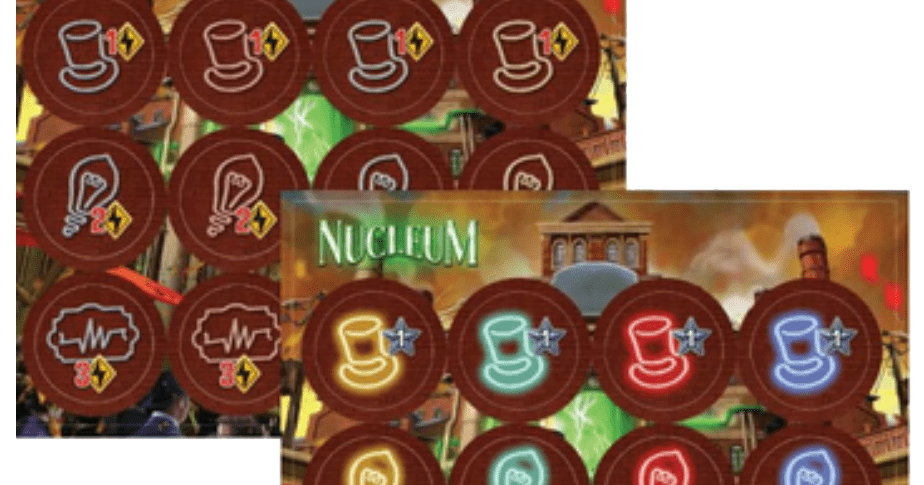 Nucleum: Neons Promo | Board Game | BoardGameGeek
