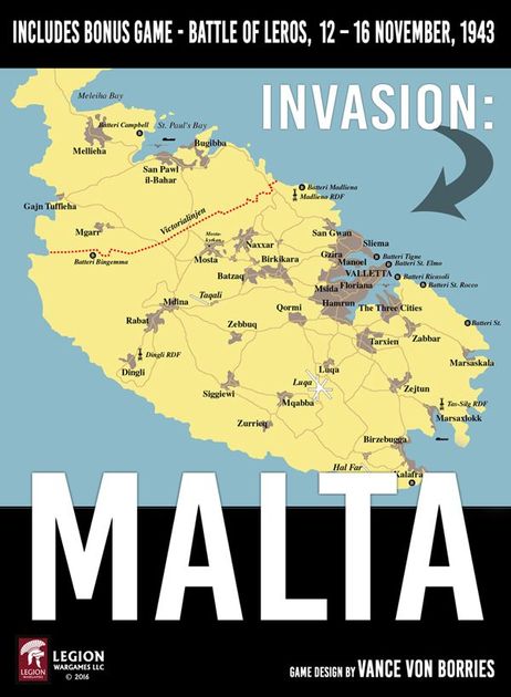 Invasion: Malta | Board Game | BoardGameGeek