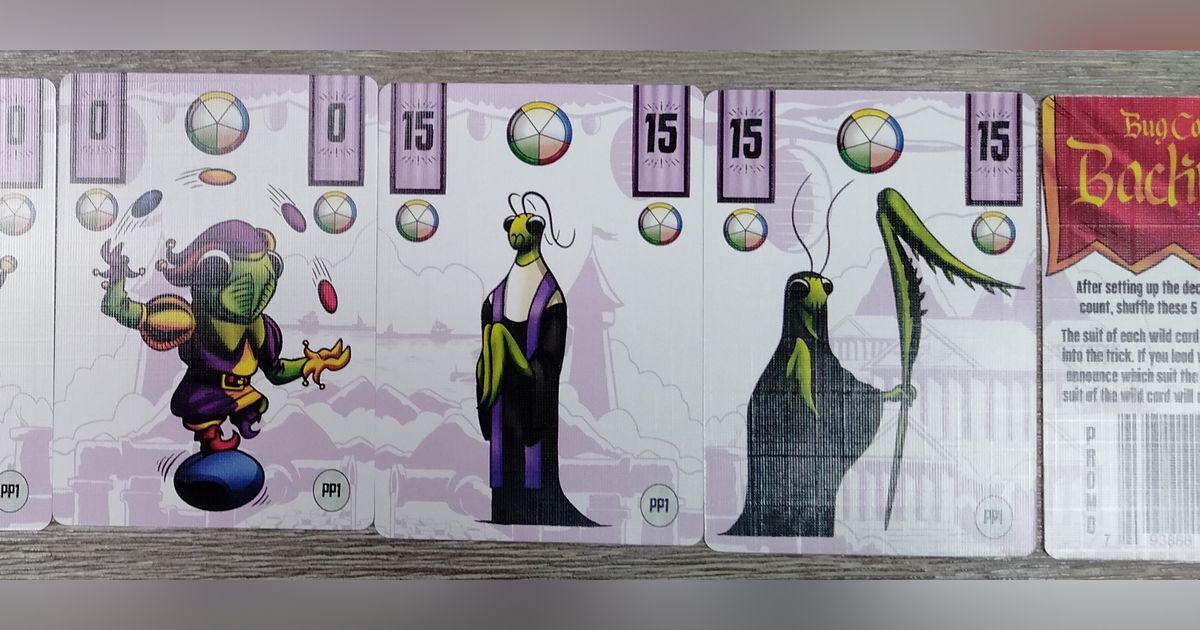 Bug Council of Backyardia: Promo Pack #1 | Board Game | BoardGameGeek