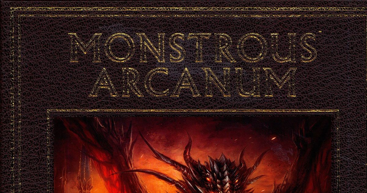 Monstrous Arcanum | Board Game | BoardGameGeek