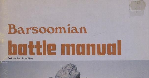 Barsoomian Battle Manual | Board Game | BoardGameGeek