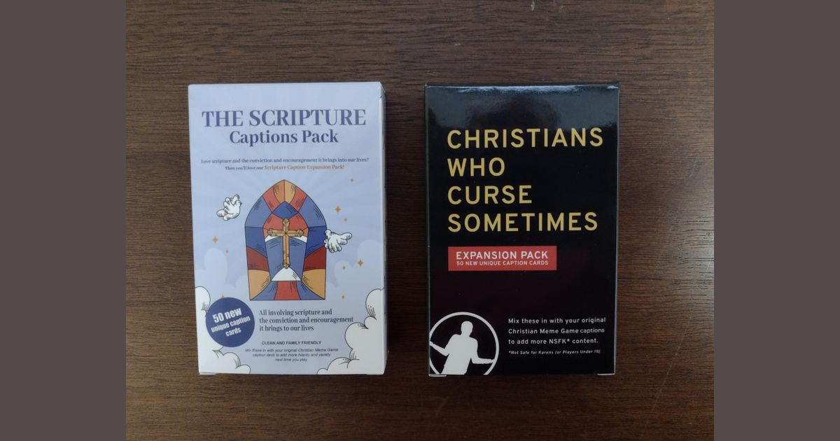 Gaming Bits: The Christian Meme Game: The Scripture Pack and The ...
