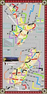 New Zealand (fan expansion for Ticket to Ride) | Board Game | BoardGameGeek