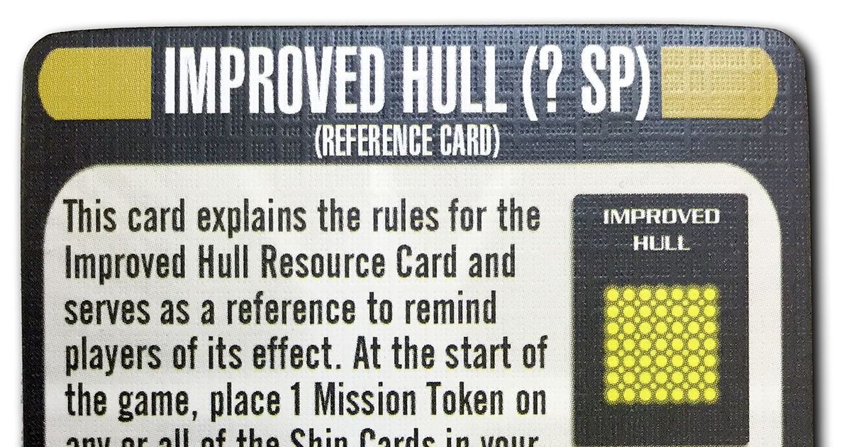 Star Trek: Attack Wing – Improved Hull Resource | Board Game | BoardGameGeek