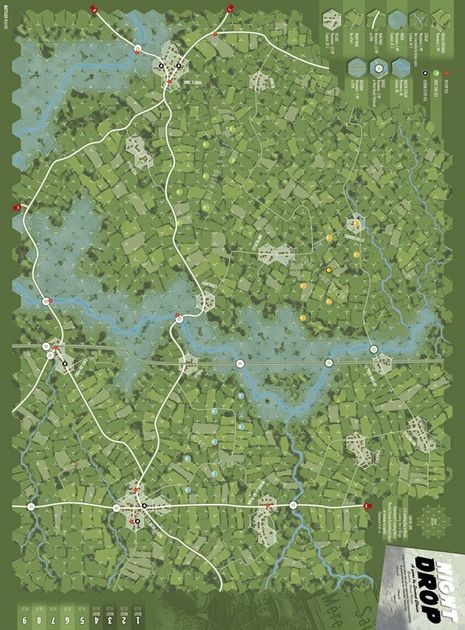 Night Drop Player Aid Card | Night Drop: 6 June 44