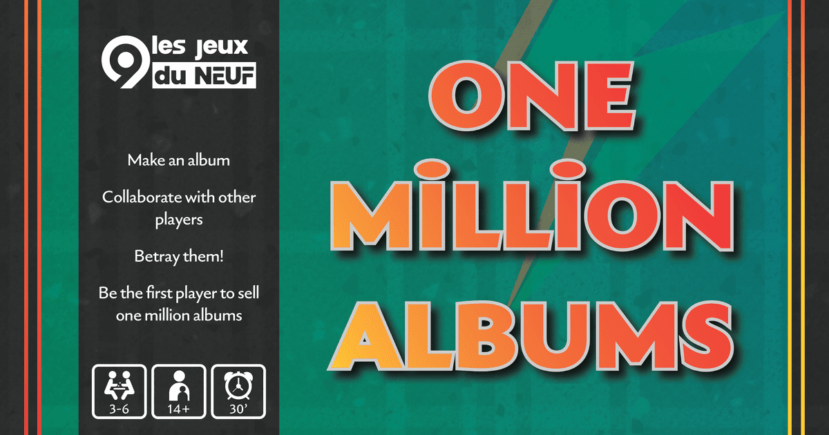 One Million Albums | Board Game | BoardGameGeek