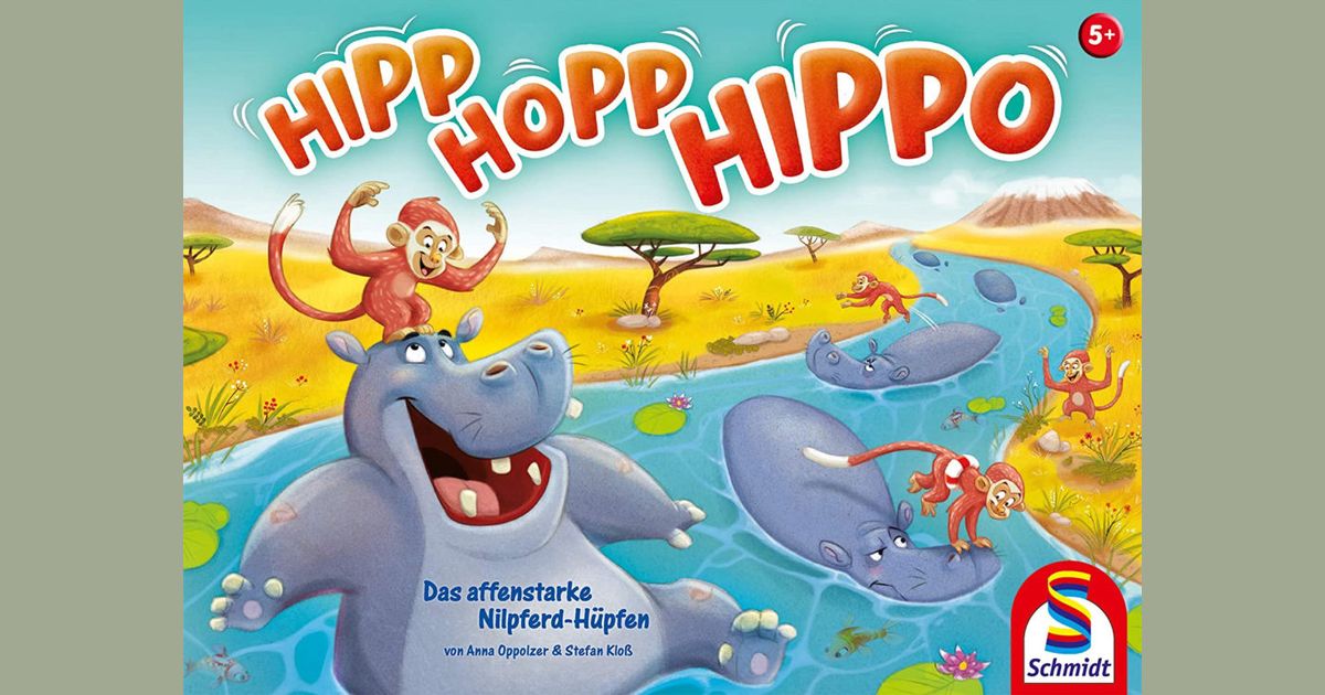 Hipp Hopp Hippo | Board Game | BoardGameGeek