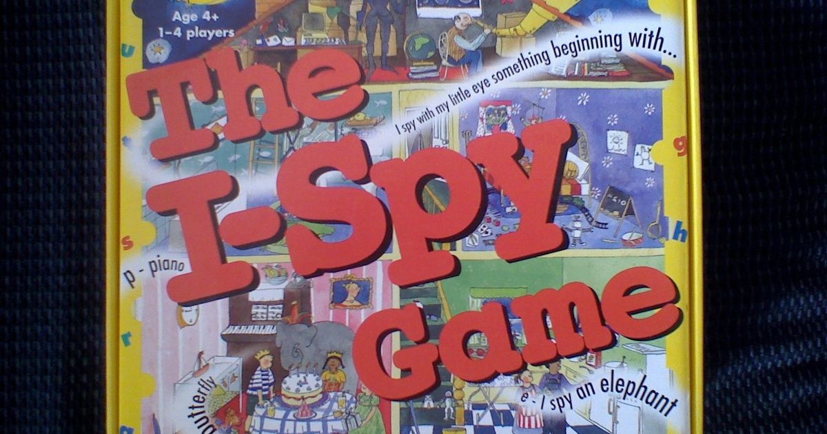 The I-Spy Game | Board Game | BoardGameGeek