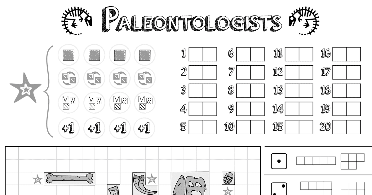 Paleontologists | Board Game | BoardGameGeek