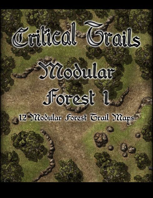 Critical Trails: Modular Forest 1 | RPG Item | RPGGeek