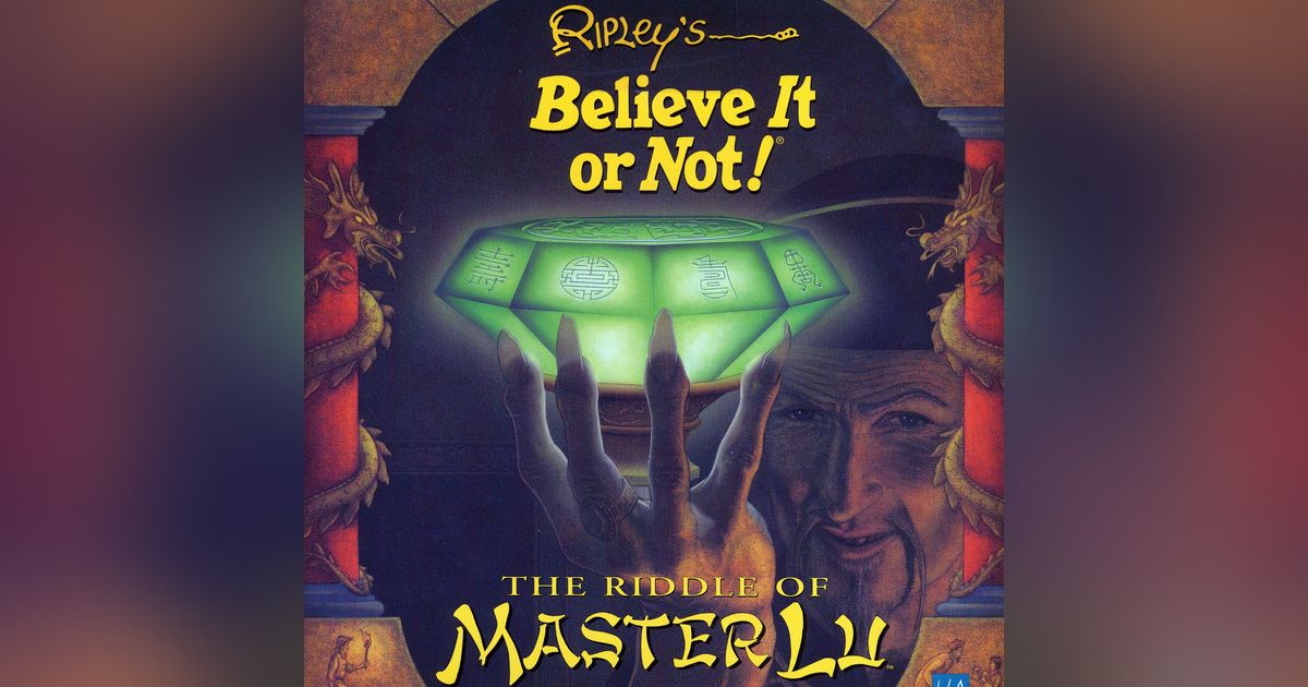 Ripley's Believe It or Not! The Riddle of Master Lu | Video Game ...