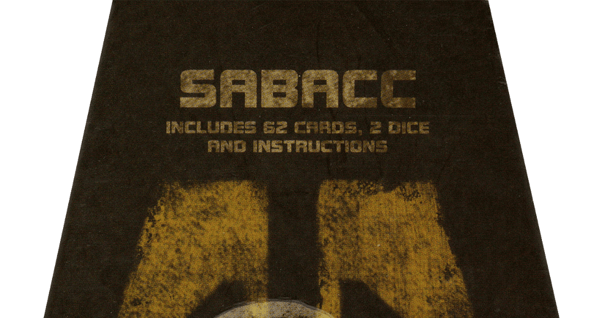 Sabacc | Board Game | BoardGameGeek
