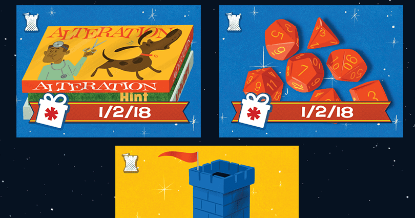 Holly Jolly: Dice Tower 2022 Promo Card Set | Board Game | BoardGameGeek