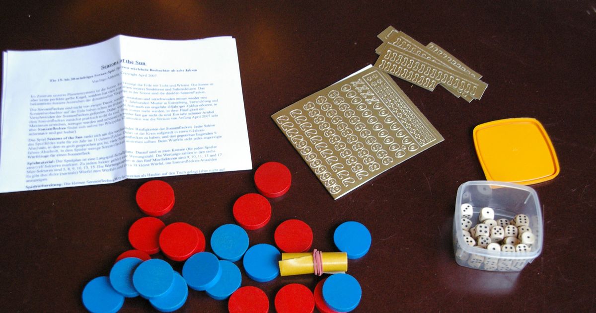 Seasons of the Sun | Board Game | BoardGameGeek