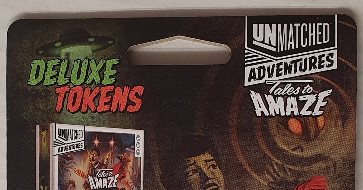 Unmatched Adventures: Tales to Amaze – Martian and Doom deluxe tokens ...