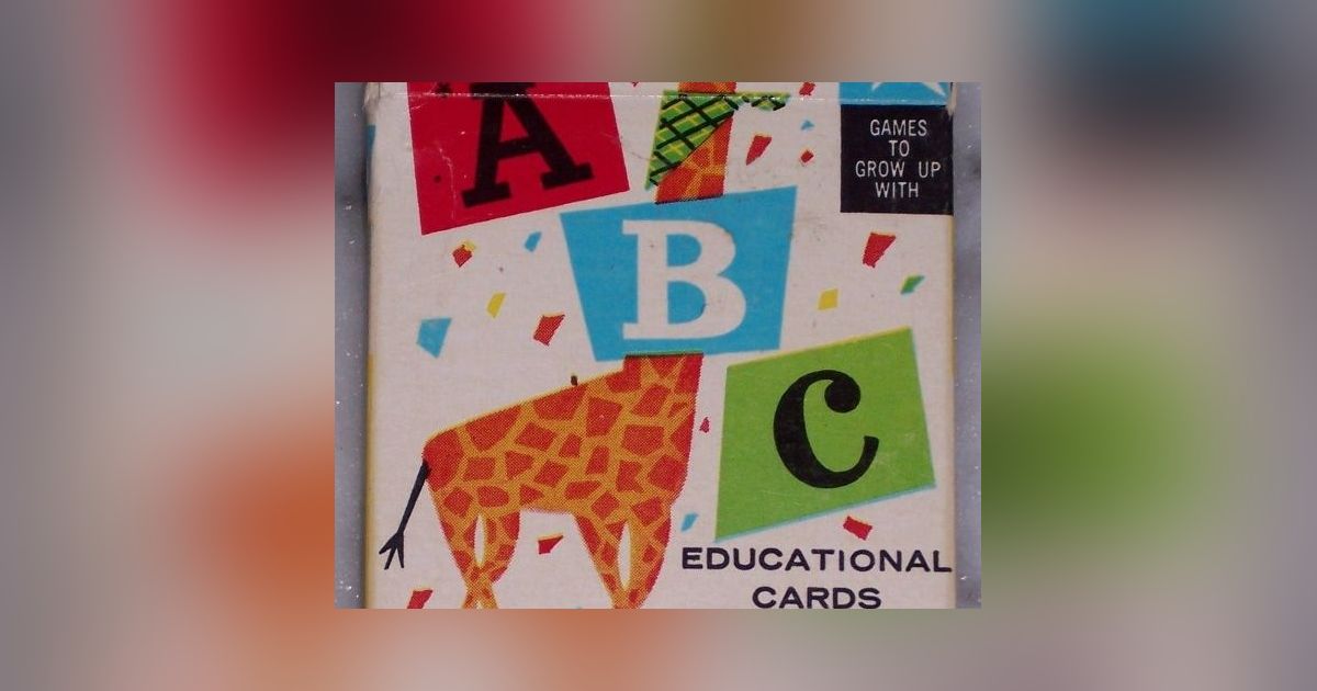 A.B.C. Educational Cards | Board Game | BoardGameGeek