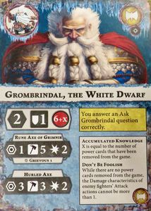 Warhammer Underworlds: White Dwarf Exclusive Grombrindal Card | Board ...
