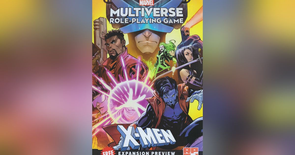 Marvel Multiverse X-Men Expansion Preview | RPG Item | RPGGeek