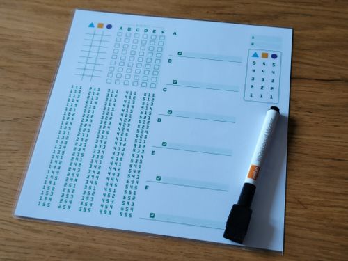 Bigger Note sheet | Turing Machine
