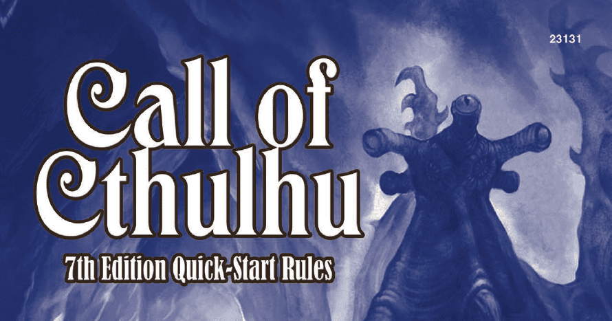 Call of Cthulhu 7th Edition Quick-Start Rules | RPG Item | RPGGeek