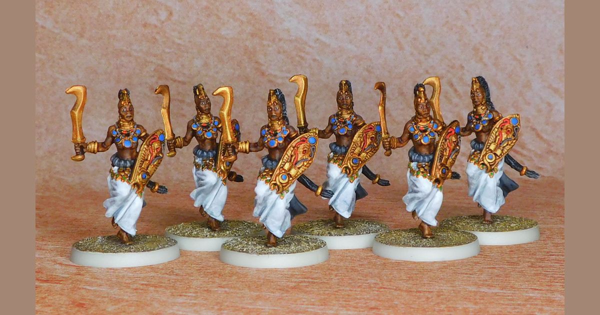 Warriors of Thoth | Painting by Numbers