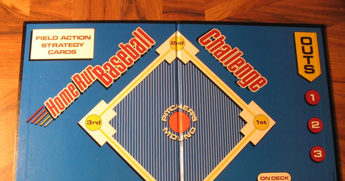 Home Run Baseball Challenge | Board Game | BoardGameGeek