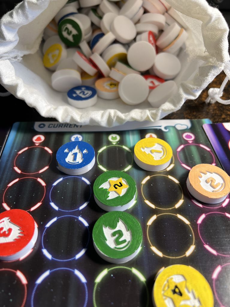 Bullet deluxe 3D tokens in STL | Bullet♥︎