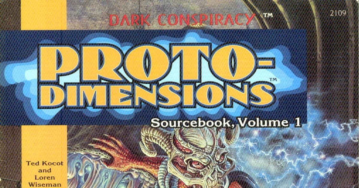 Proto-Dimensions Sourcebook - Volume I | RPG Item | RPGGeek