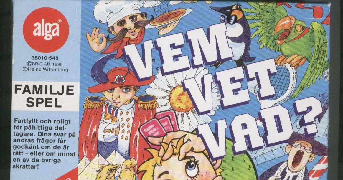 Vem vet vad? | Board Game | BoardGameGeek