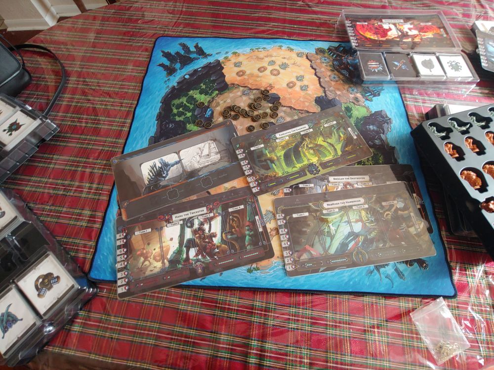 Laminated Player Boards! | Guards of Atlantis II