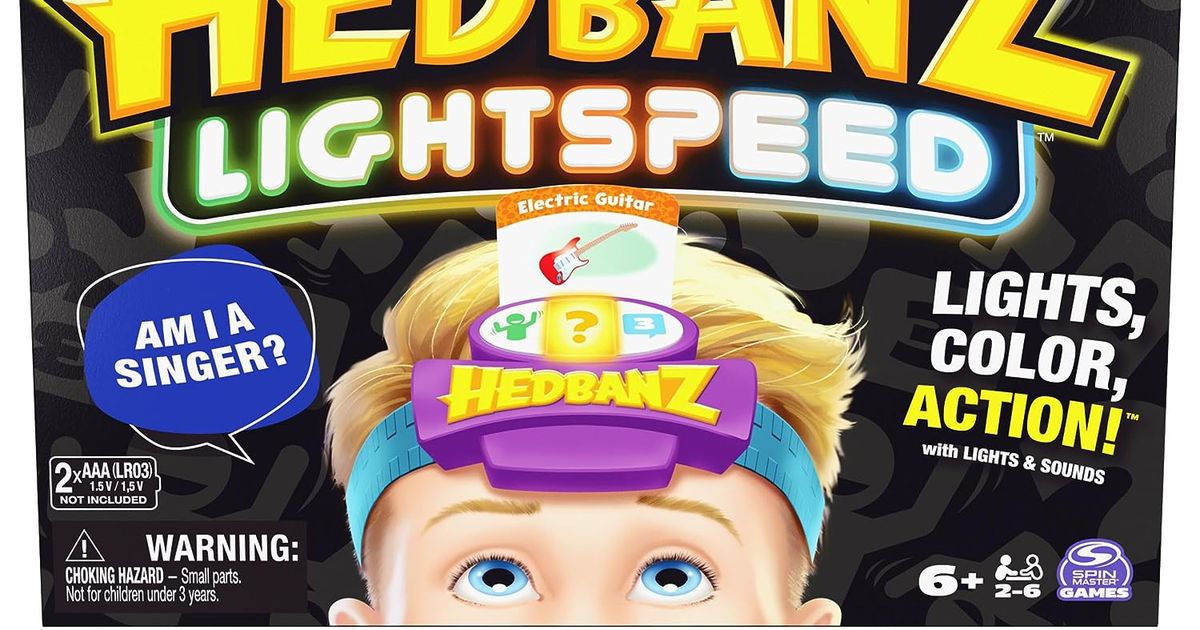 Hedbanz Lightspeed | Board Game | BoardGameGeek