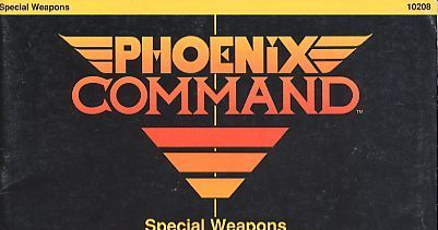 Phoenix Command: Special Weapons Weapon Data Supplement | Board Game ...