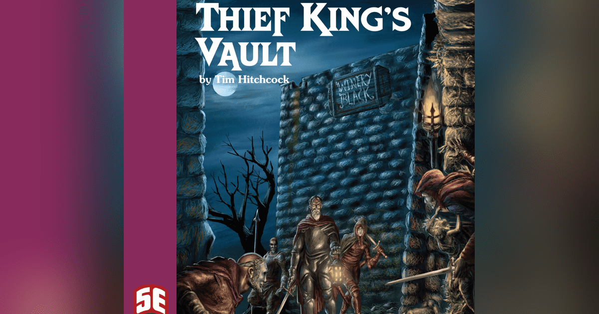 Thief King's Vault (5E) | RPG Item | RPGGeek