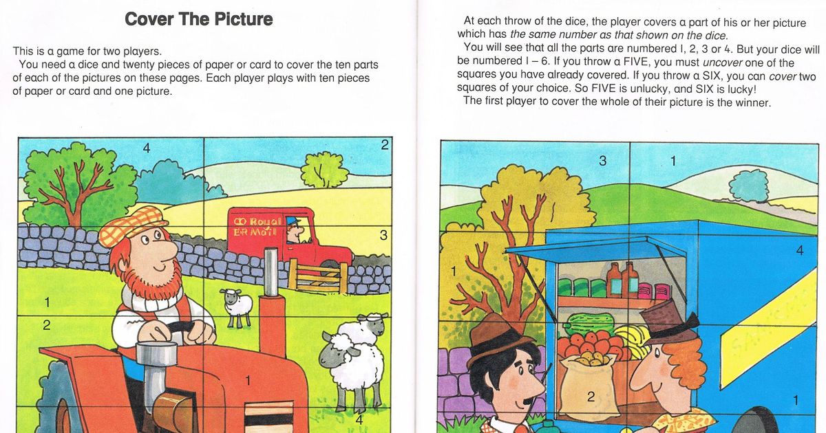 Cover the Picture | Board Game | BoardGameGeek