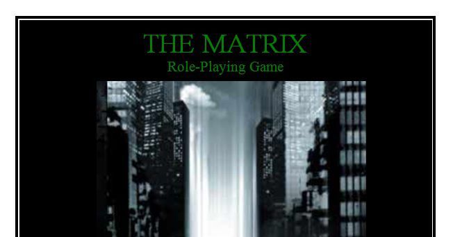 The Matrix D6 (Legend) | RPG Item | RPGGeek