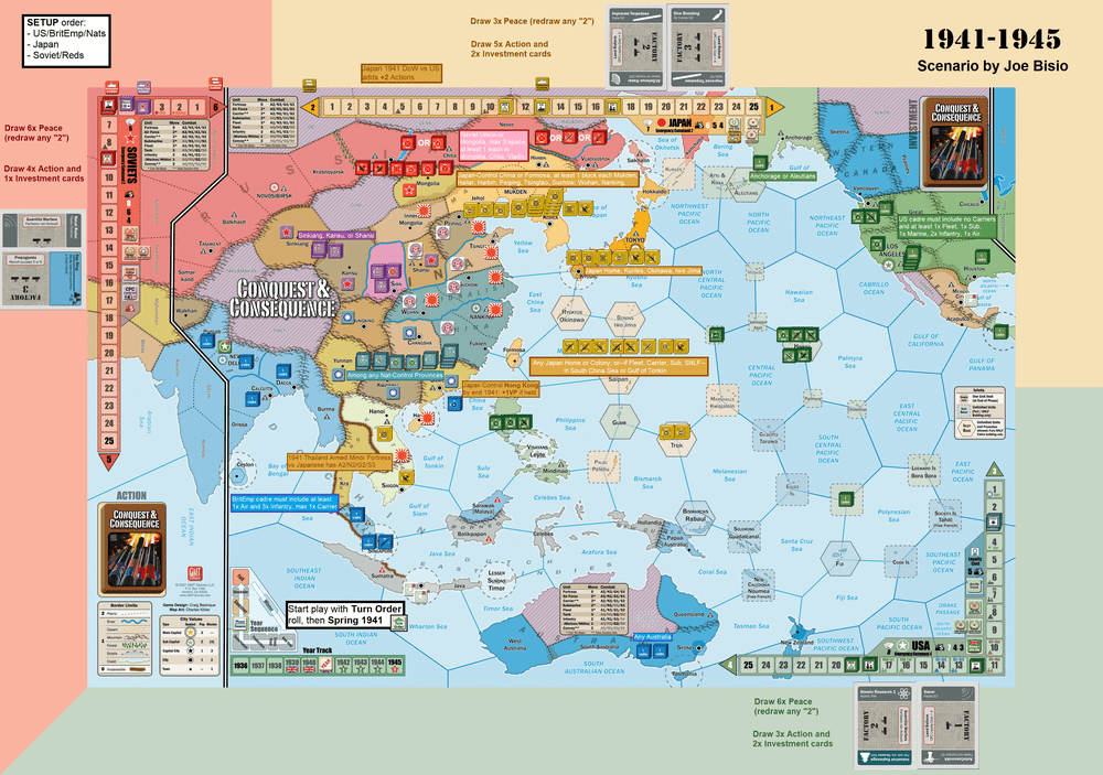 1941 Scenariio for C & C | Conquest & Consequence
