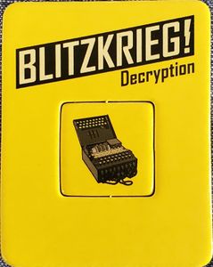 Blitzkrieg!: Decryption Promo Tile | Board Game | BoardGameGeek