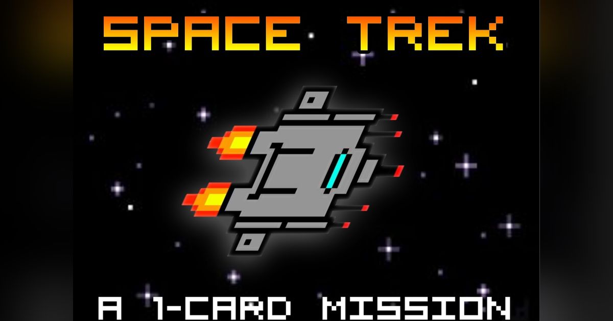 SPACE TREK: A 1-Card Mission | Board Game | BoardGameGeek