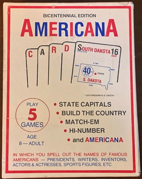 Americana Cards | Board Game | BoardGameGeek