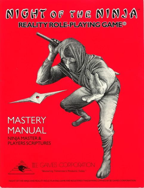 Night of the Ninja Mastery Manual | RPG Item | RPGGeek