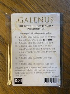 Galenus: The Best Doctor Is Also a Philosopher | Board Game | BoardGameGeek