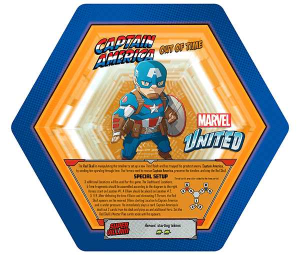 Fan Expansion - Captain America: Out of Time | Marvel United