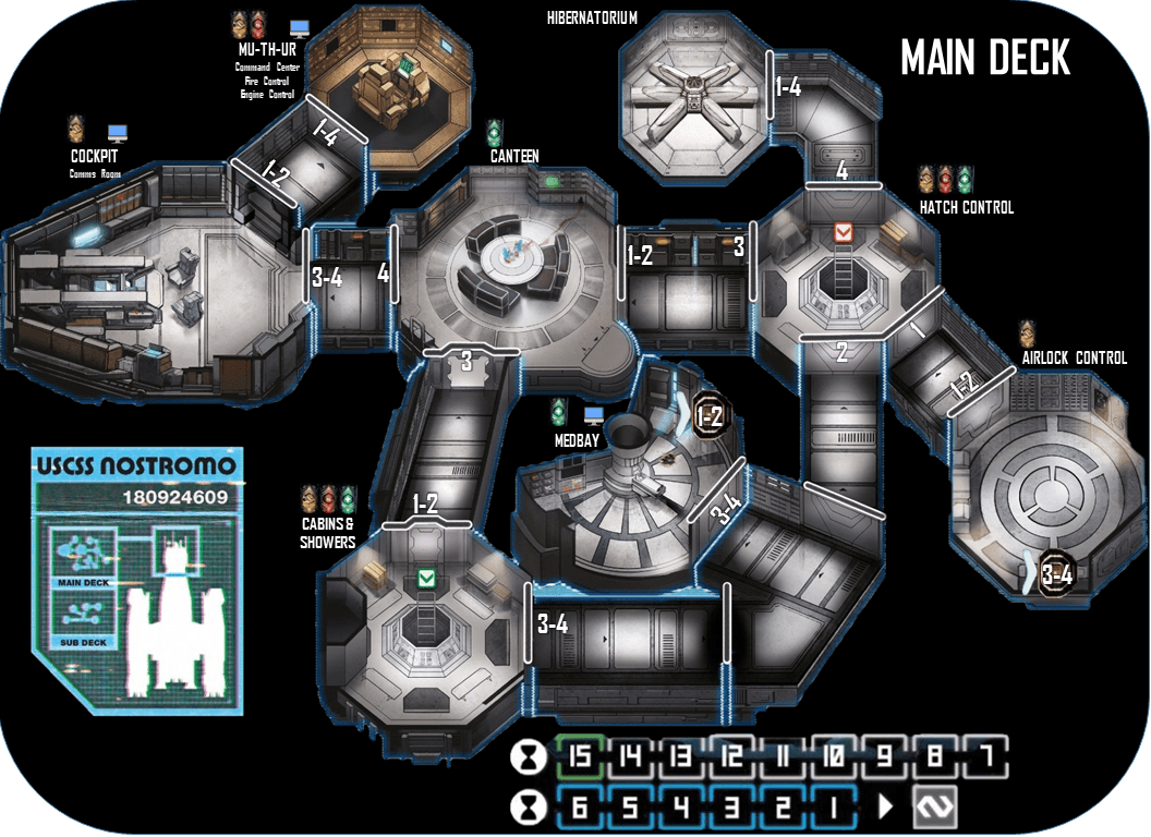 Custom 'Fate of the Nostromo' maps for Nemesis | Nemesis