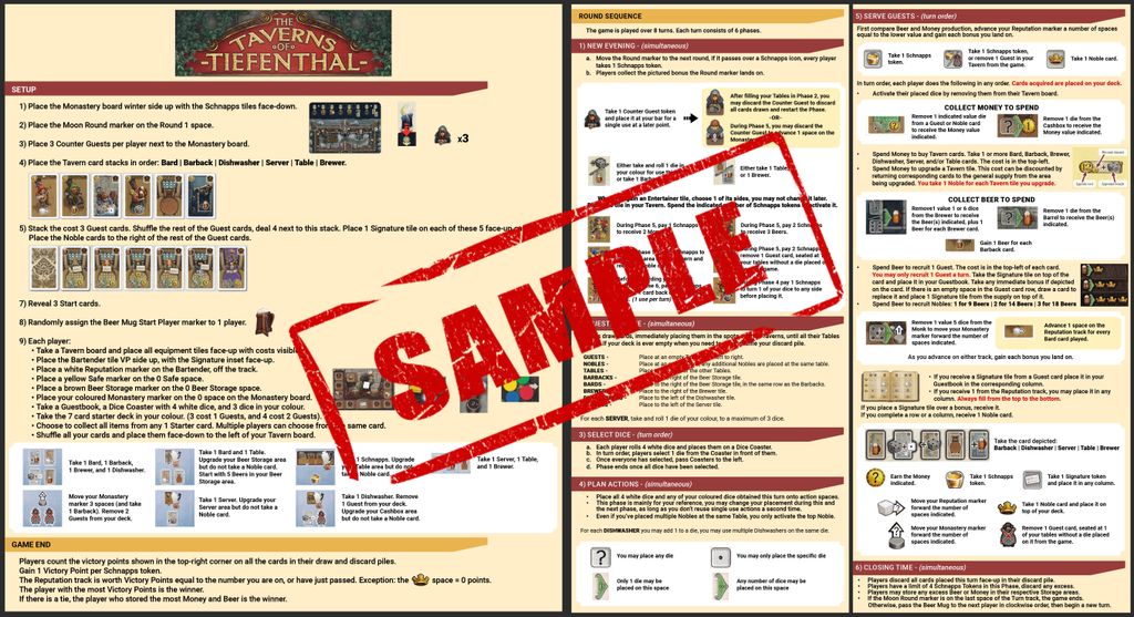 ACTION ANDY - Taverns of Tiefenthal Complete Compact Rules | The ...